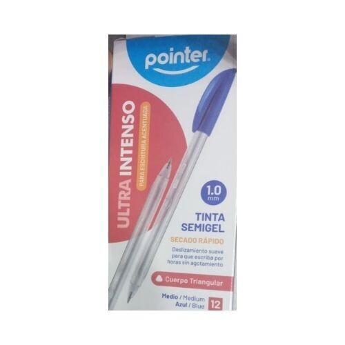 Boligrafo (Lapicero) Azul Pointer 1.00mm 12/1