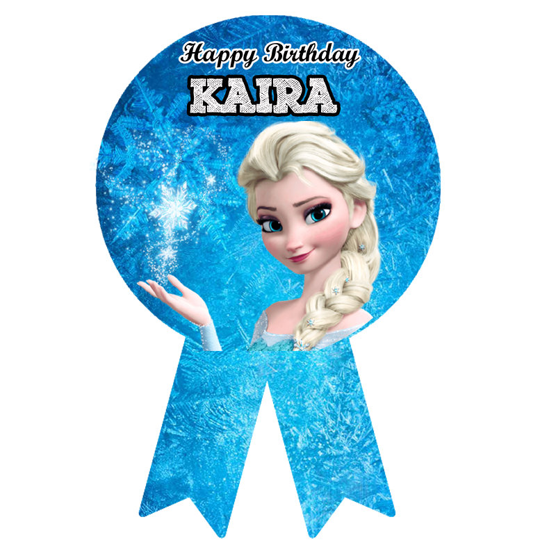 Personalized Birthday Badges (10 Pcs)
