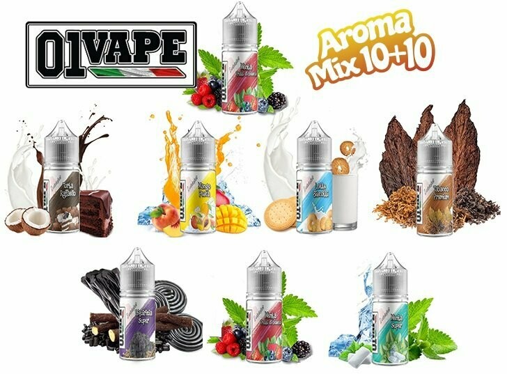 01 Vape - Aroma Mix 10 +10 - 10ml