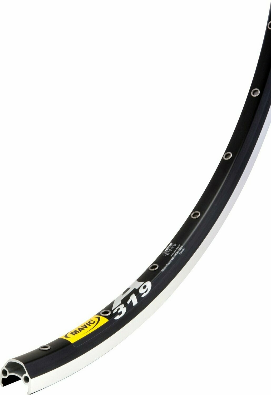 Mavic A319 rims and Shimano Deore T610 hubs Black