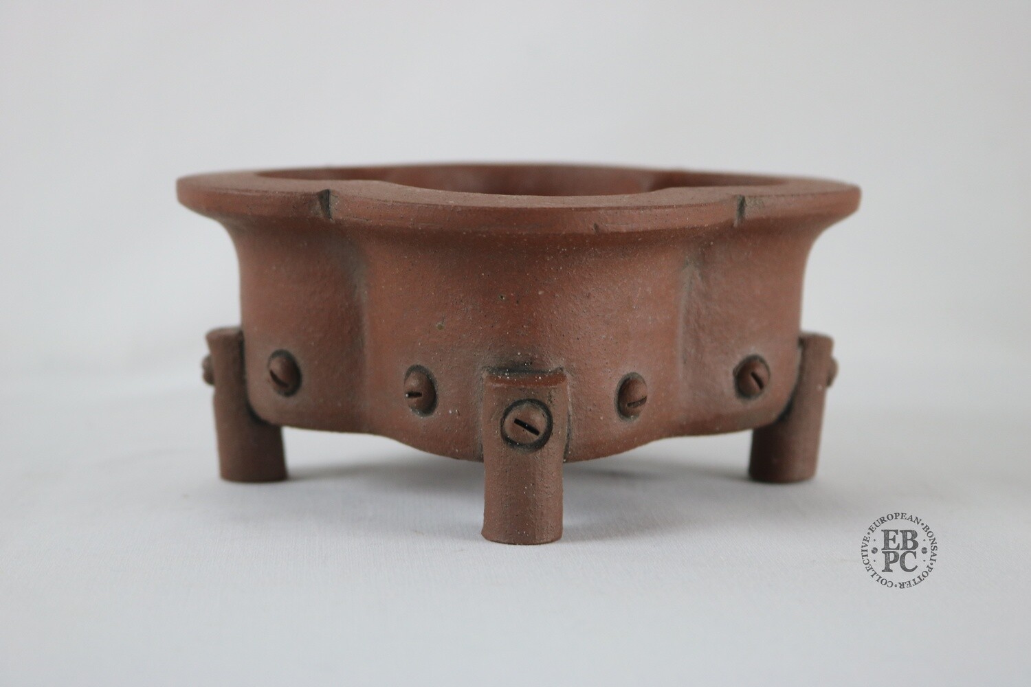 Stone Monkey Ceramics - 14.1cm; Shohin Pot; 'Tubular Mokko' Design ...