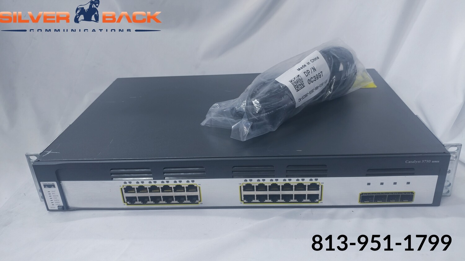 Cisco Catalyst 3750-24TS-E - switch - 24 ports - managed - rack-mountable