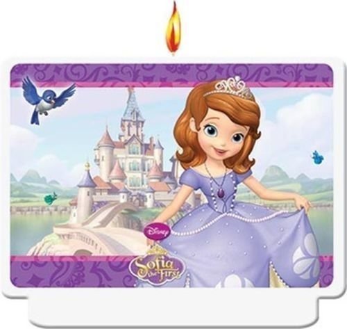 Happy Birthday Decor Candle Sofia The First