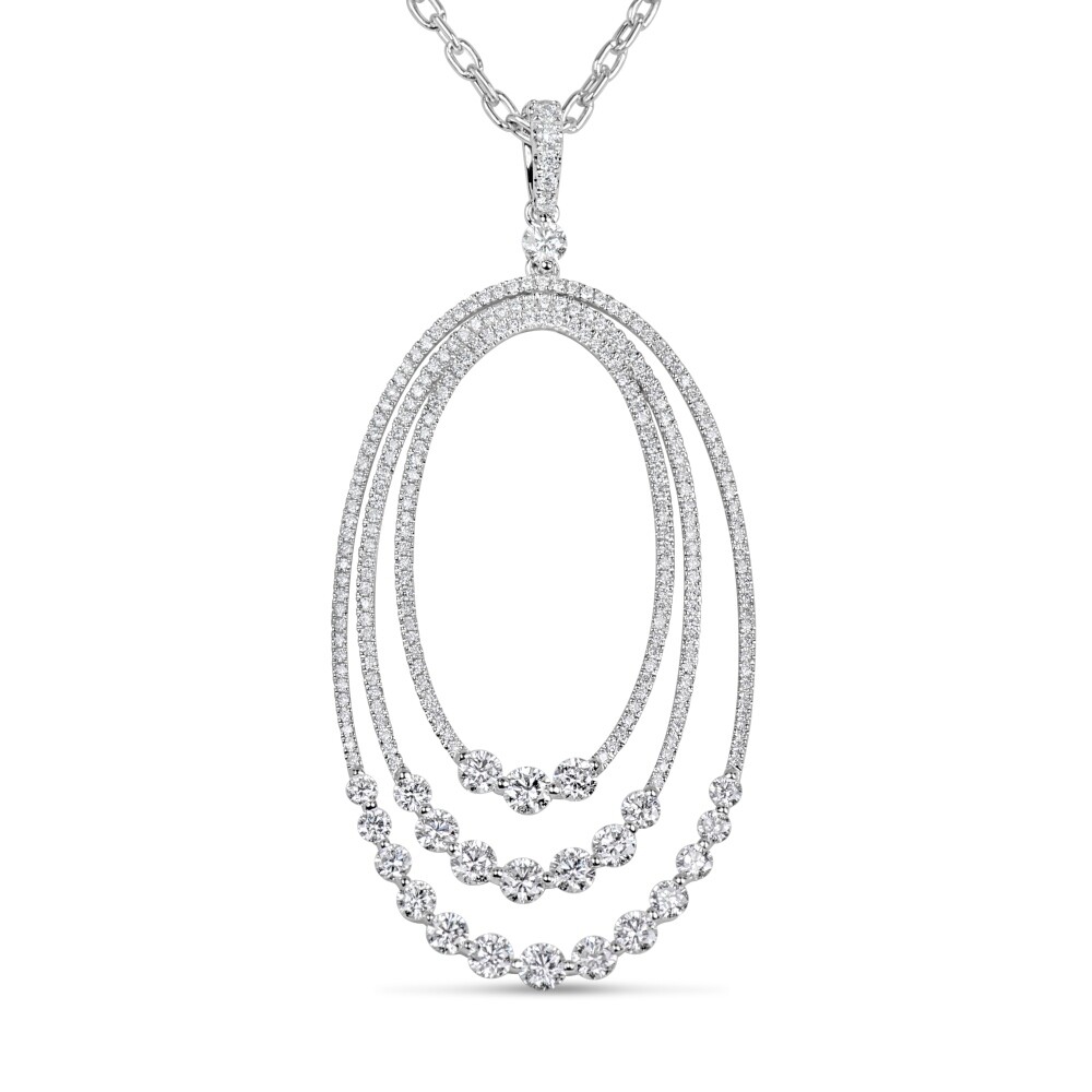 Oval Diamond Pendant - Store - Grenon's of Newport - Luxury Watches and ...