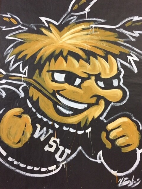Wichita State Shocker Practice Piece