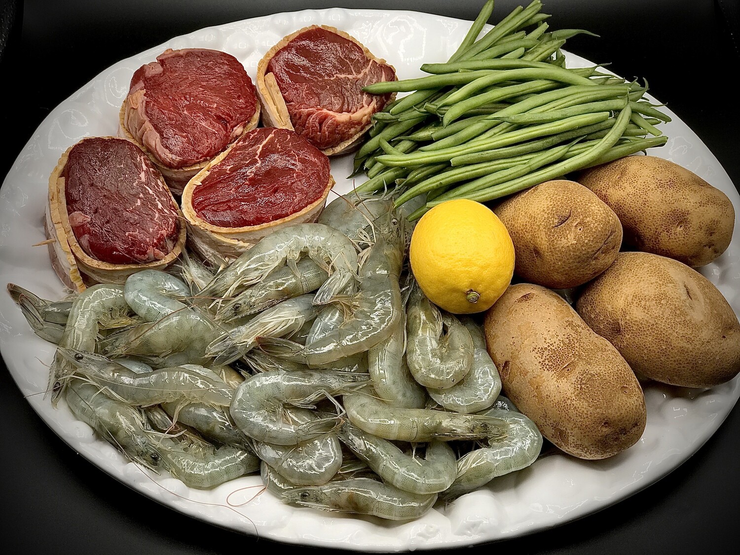 Surf 'N' Turf Shrimp Kit for 4 (DELIVERY AUGUST 5TH)