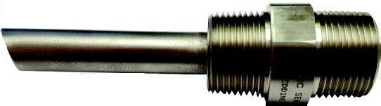 QB-316-050, 1/2" MNPT Stainless Steel Injection Quill