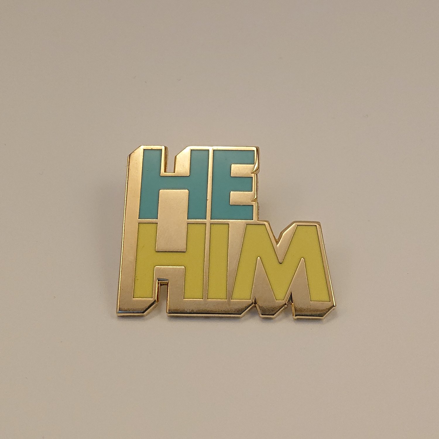 Pronoun Badge - He/Him Colour - Store - Twenty10 NSW