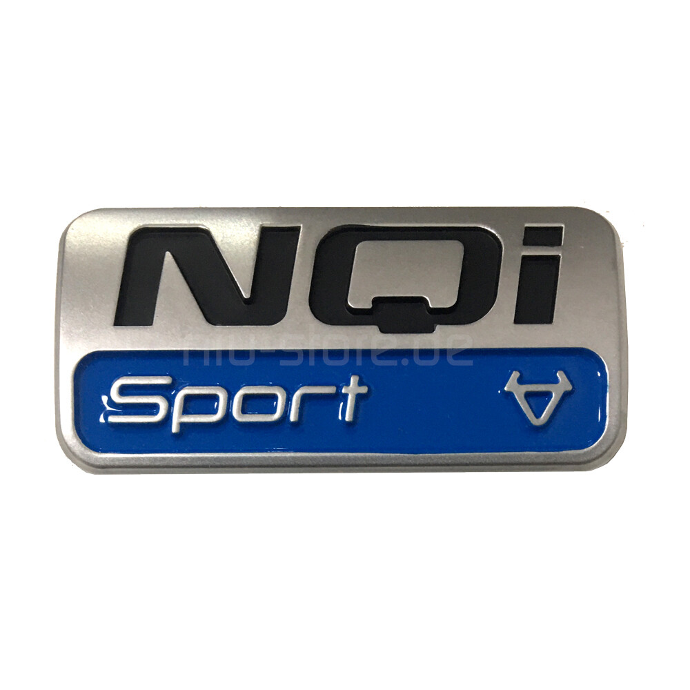 Niu NQi Sport Typenschild | 3D Aufkleber | niu-store.de