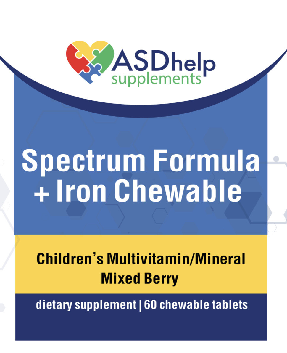 SPECTRUM FORMULA + Iron Chewable 60