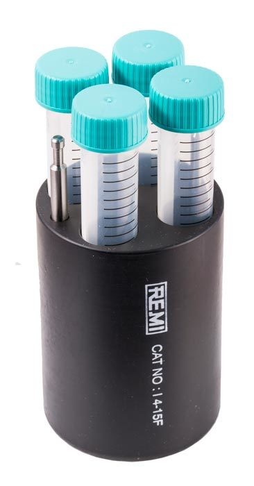 I 4-15F | Inserto 4 provette 15ml. tipo Falcon - Set 4pz.