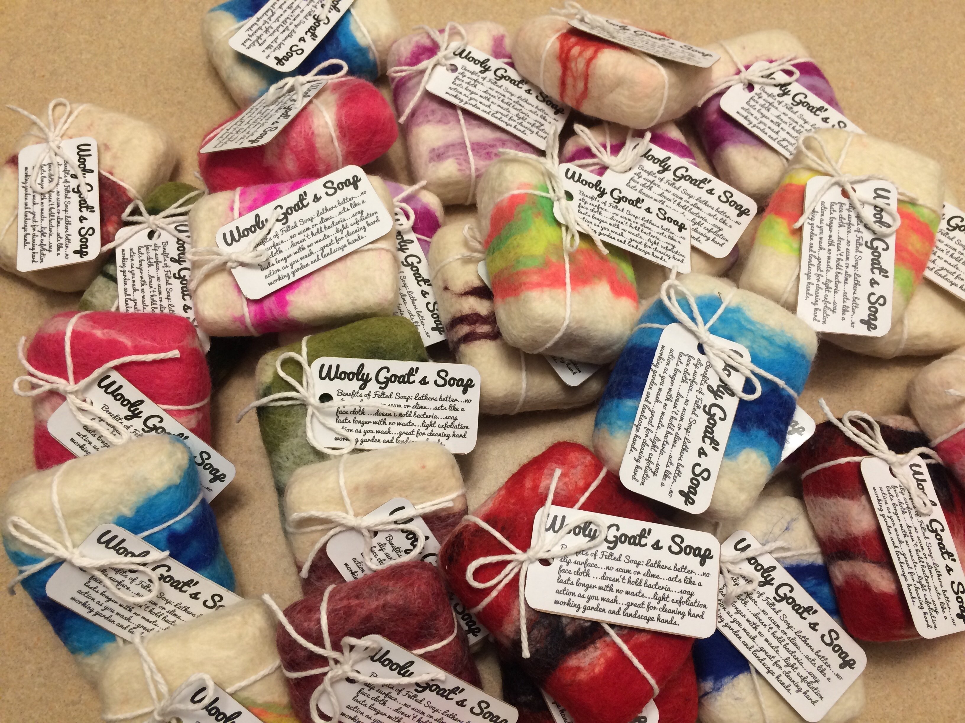 Felted Soaps