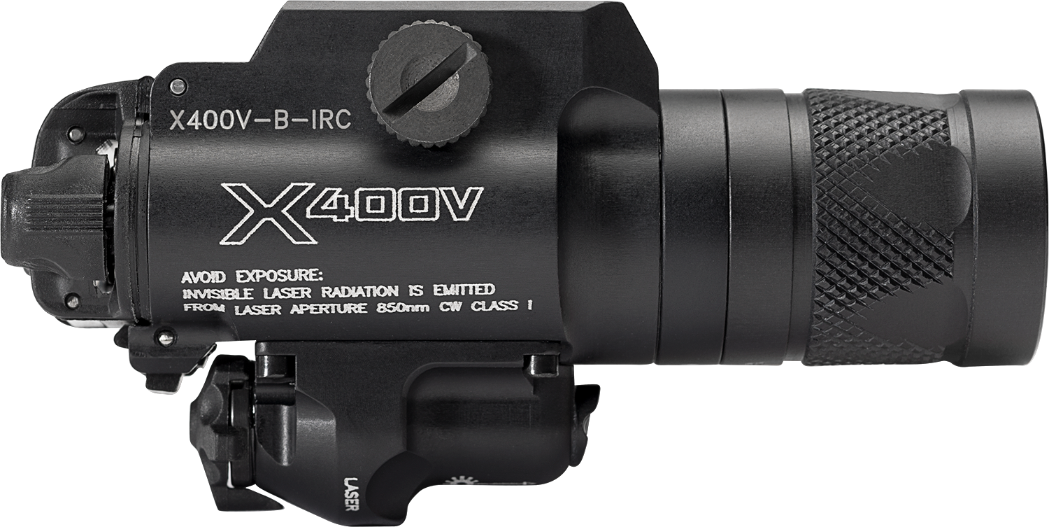 Surefire X400®V IRc White-Light/Infrared LED + Infrared Laser ...