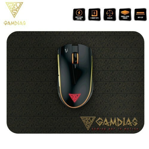 Gamdias Zues E2 Optical Gaming Mouse with Nyx E1 Mouse Pad
