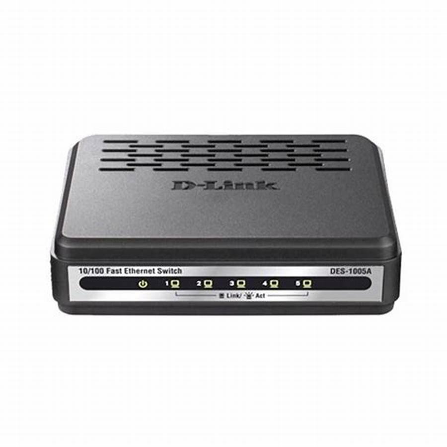 D-Link 5-Port Fast Ethernet Desktop Switch DES-1005A