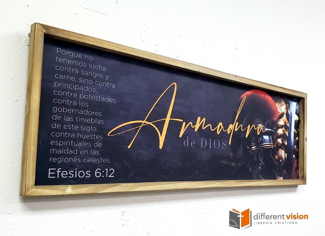 Cuadro rectangular Armadura de Dios