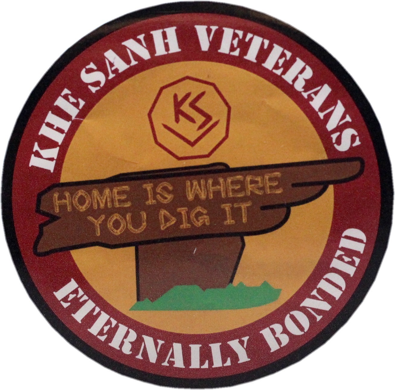 Home Is Where You Dig It Decal