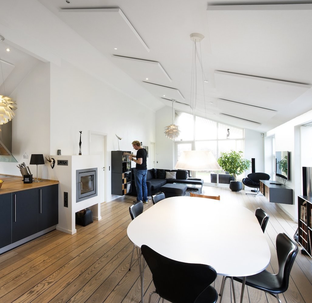 Dansk Akustik Simplex Akustikplader 120 x 120 cm - 4 stk.