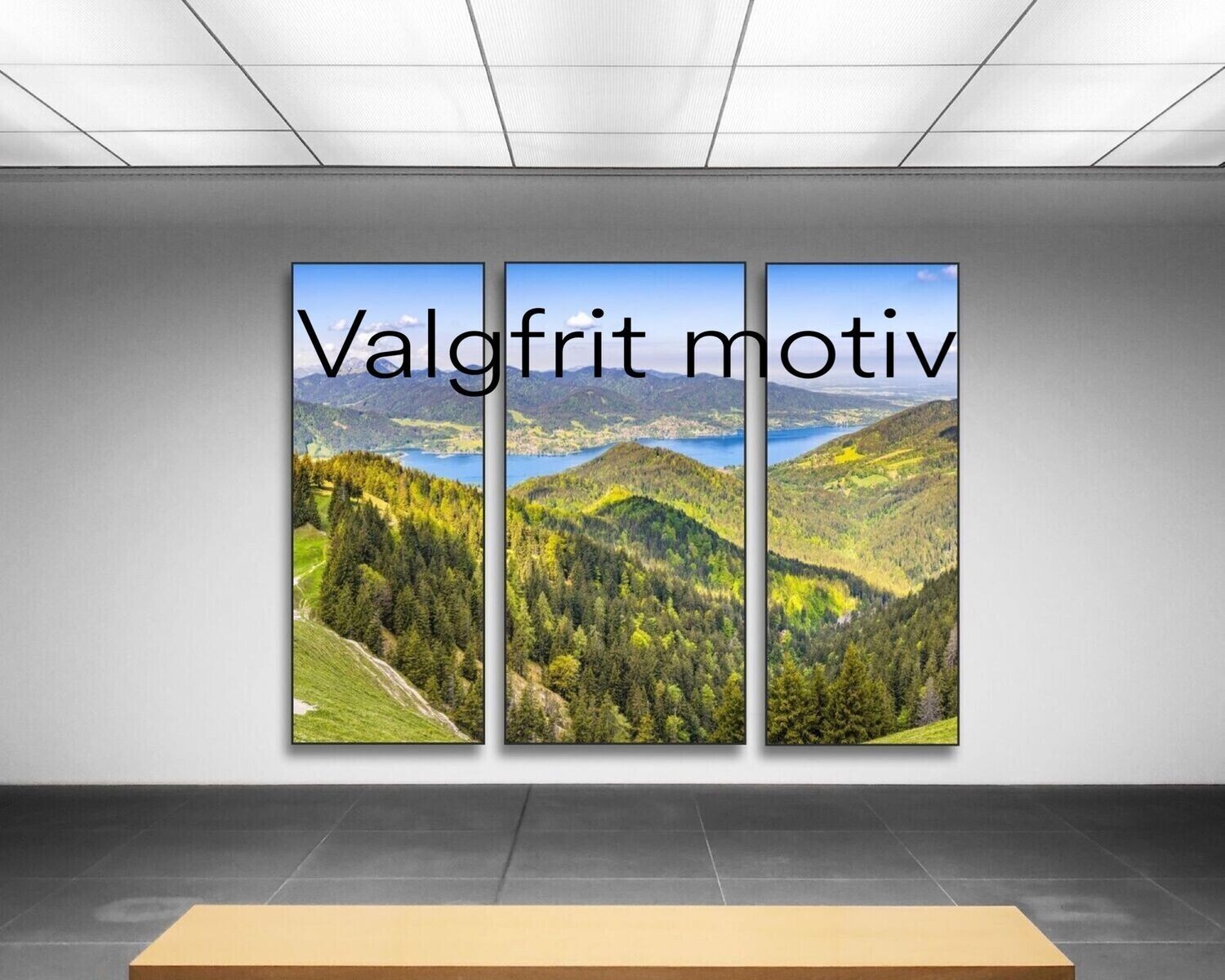 ARTHENTIC Akustikbillede - 3 piece - Eget motiv