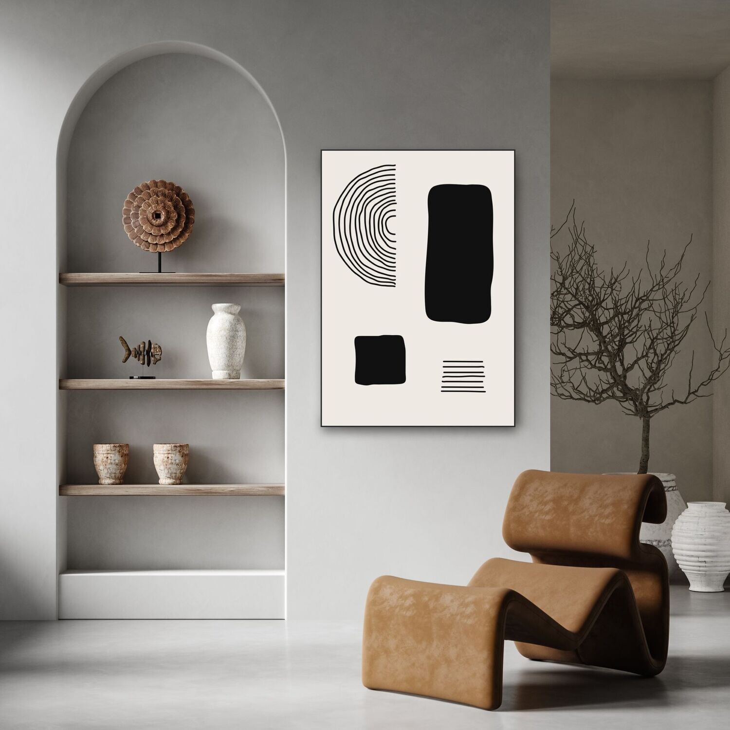 ARTHENTIC Akustikbillede 70 x 100 ABSTRACT 3