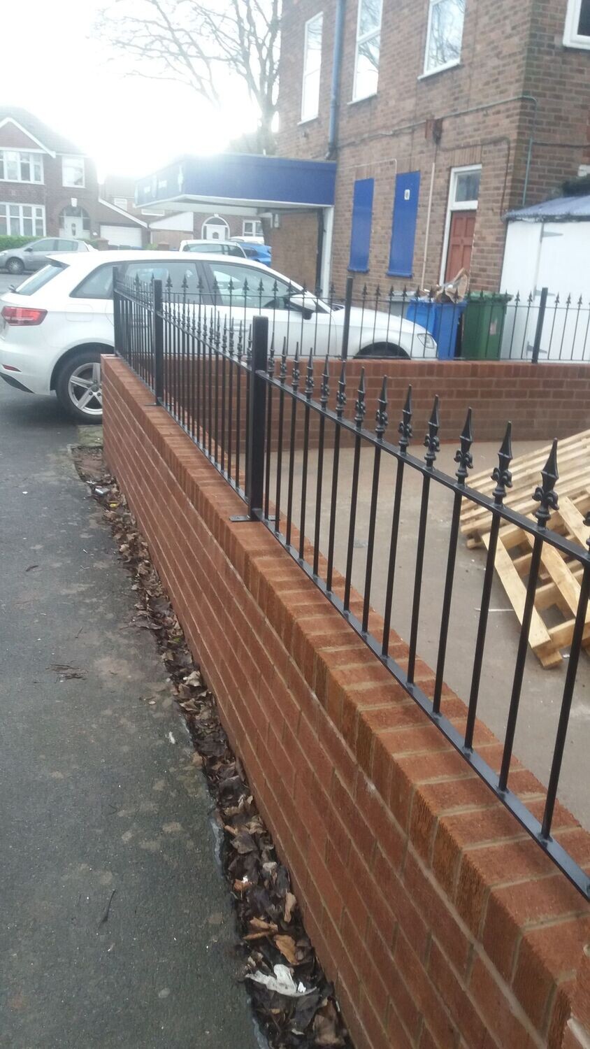 HKS058, WROUGHT IRON RAILING, FENCING, GRILL, DECORATIVE FENCE ...