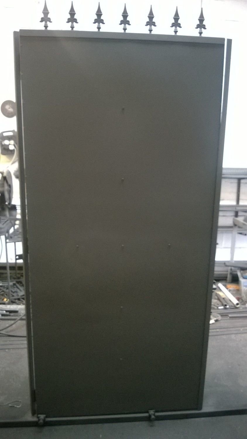 HKS013, Sheeted Gate, Metal Gate, Security Gate, BackYard Gate, Metal ...