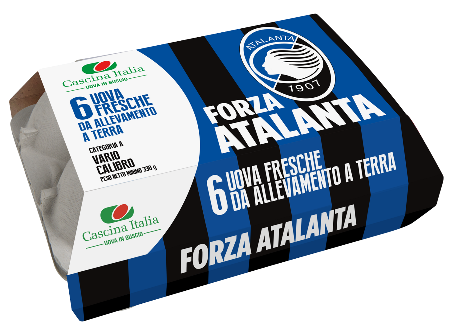 Uova allevate a terra vario calibro "Atalanta" (16x6u)