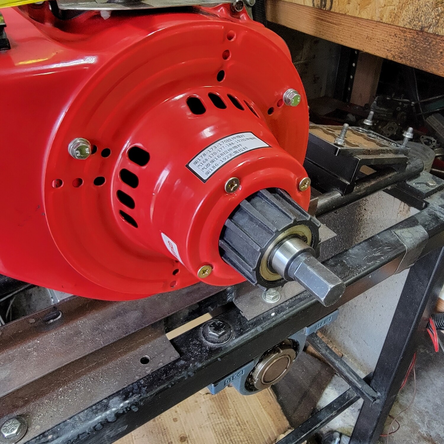 Hand crank starter kit (recoil replacement BIG BLOCK) for novelty starting