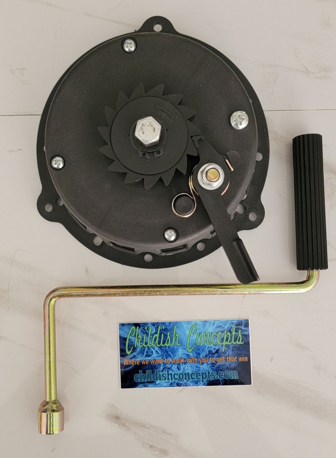 Hand crank starter kit (recoil replacement new style)