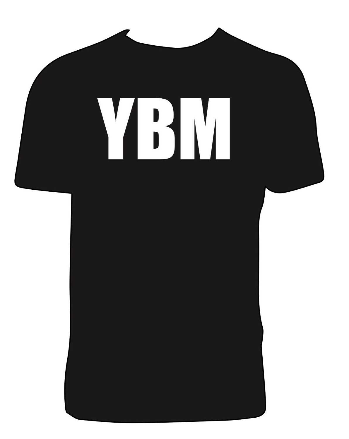 YBM Branded and Logo Short Sleeve Tee(two options)