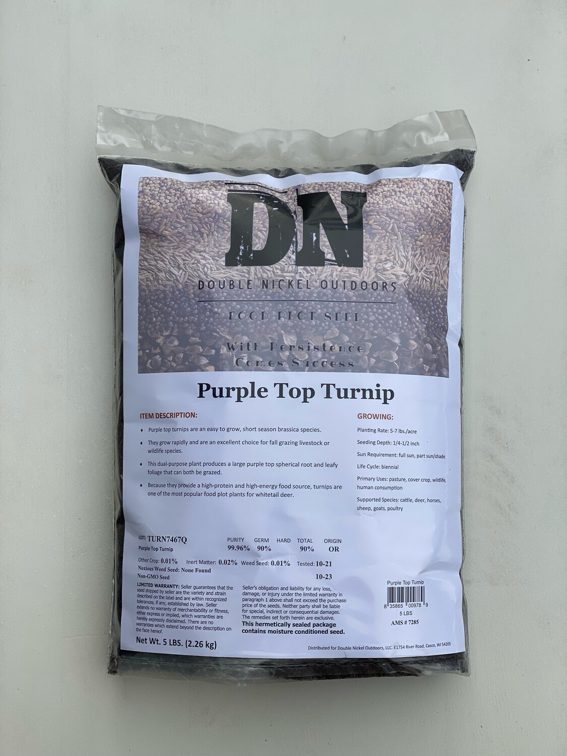 Purple Top Turnip 5lb bag - Shop Outdoor Gear for Hunting and Fishing ...