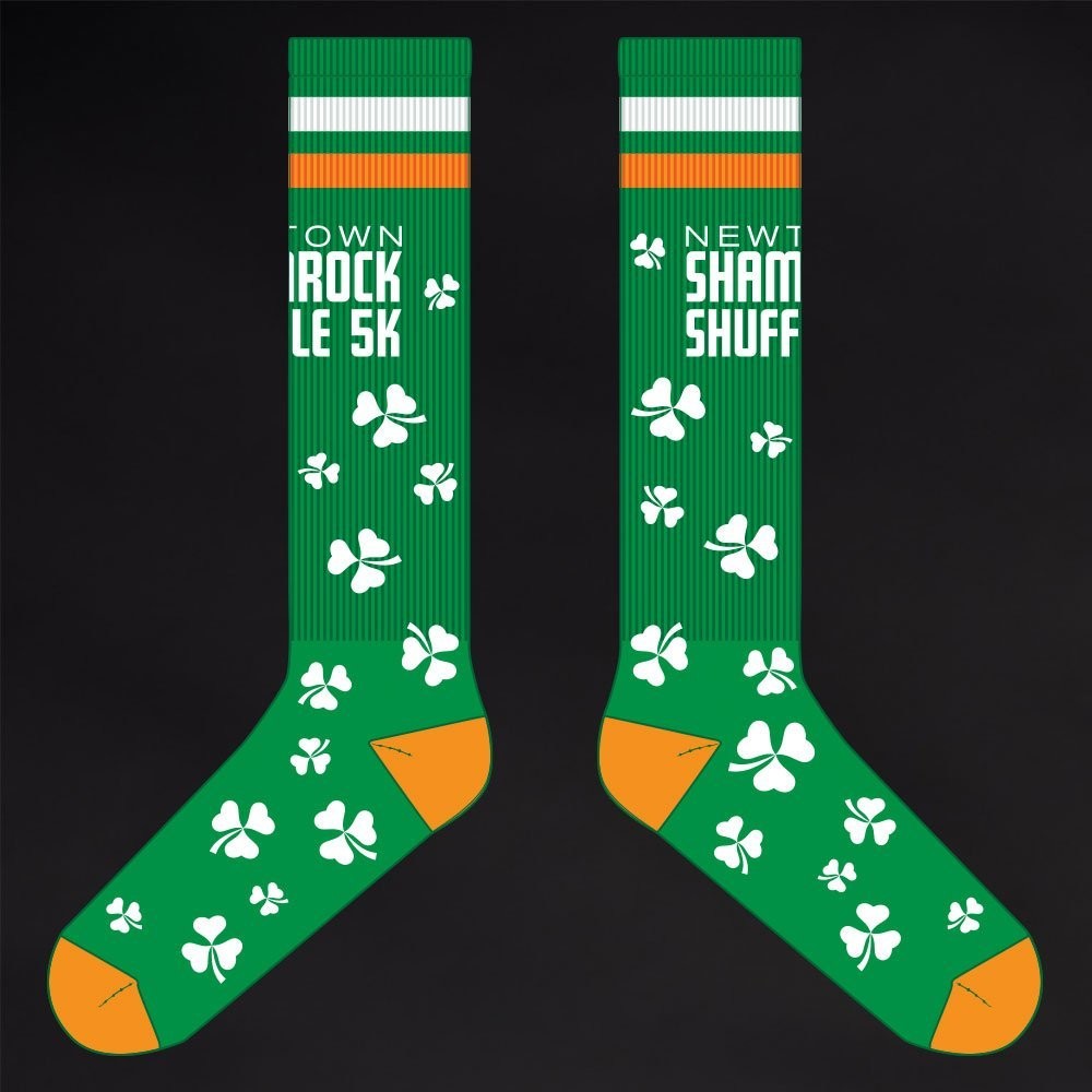 Shamrock Shuffle Knee High Socks