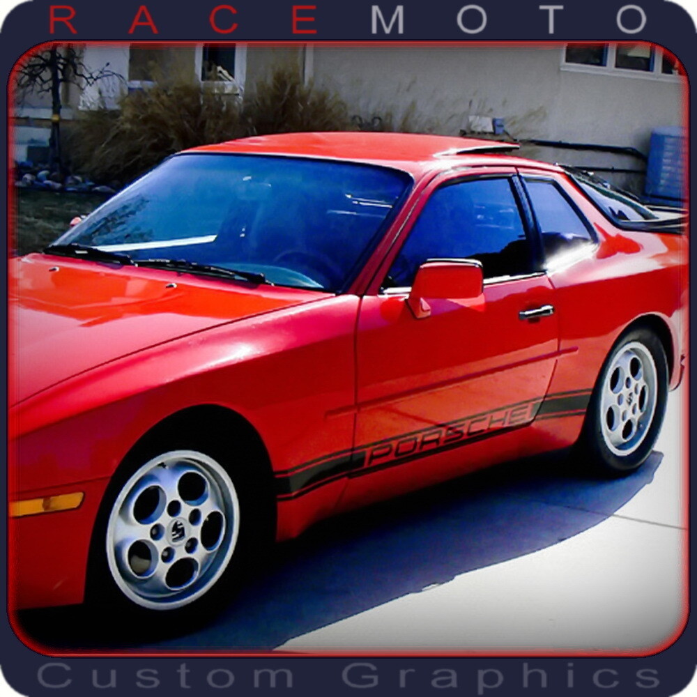 Porsche 944 Side Stripes Sticker Kit