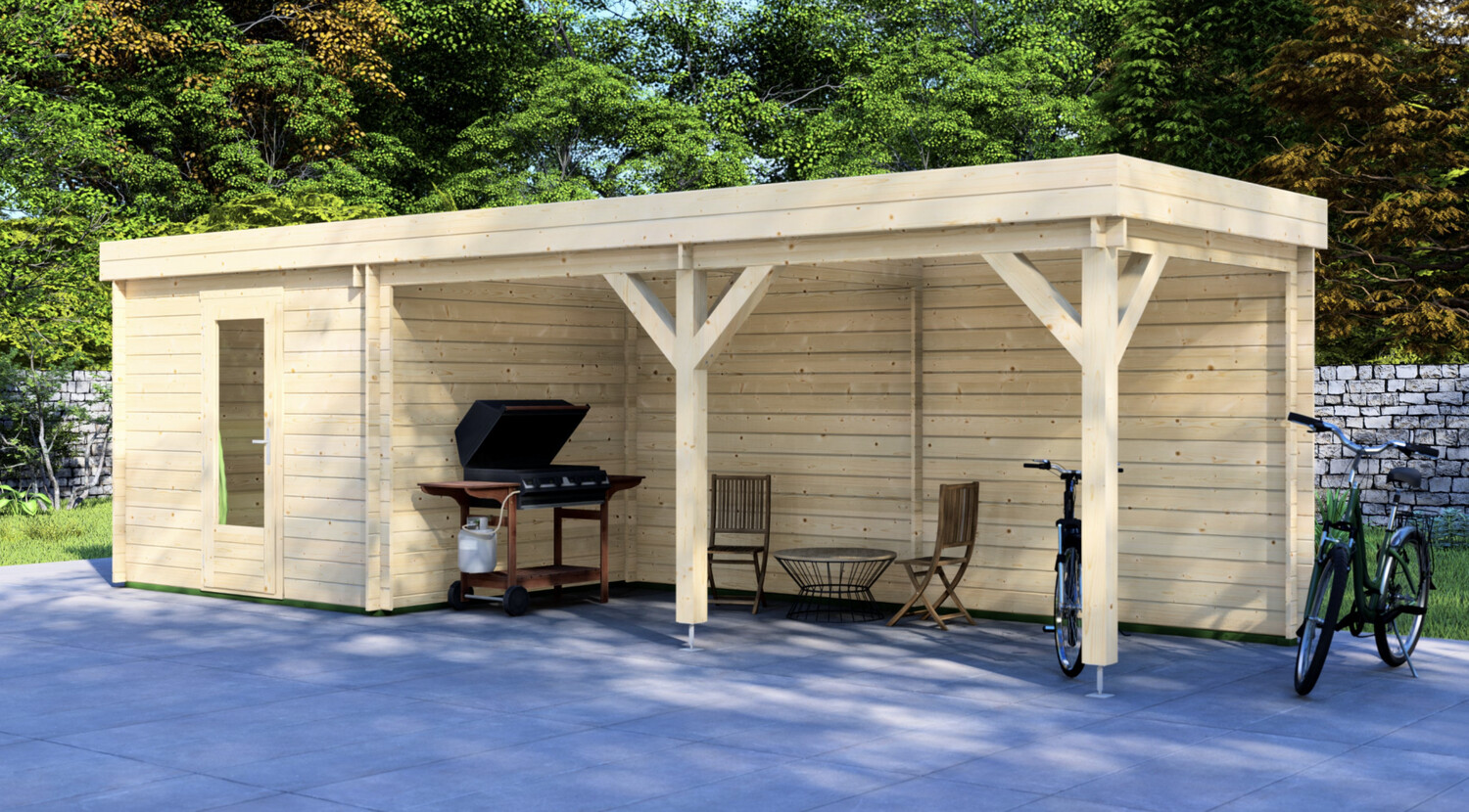 Log Cabins For Sale UK | LCUK Dillon Premium Log Cabin