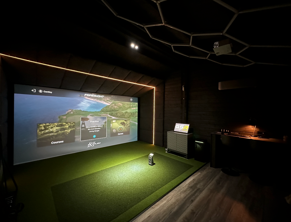 Golf Simulators Log Cabins