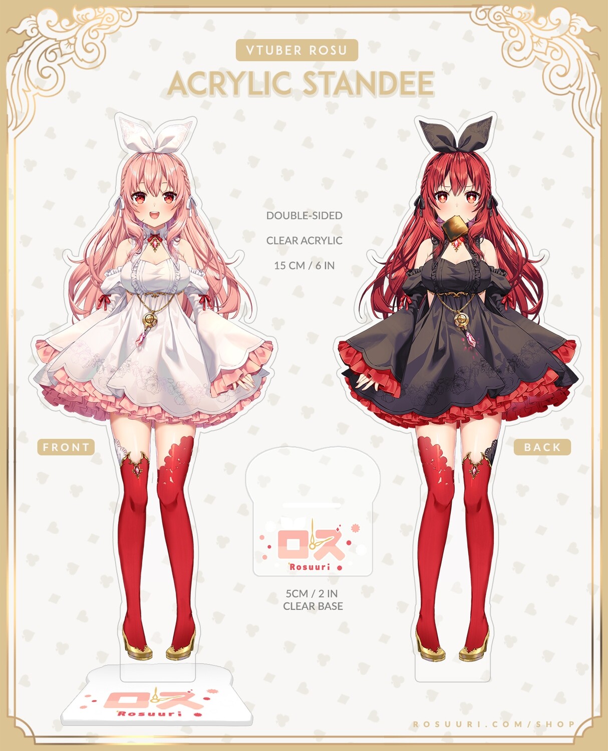 Vtuber Rosu Acrylic Standee [PREORDER]