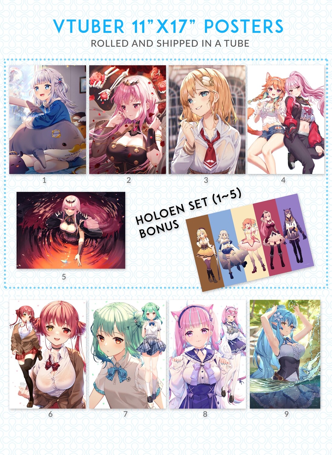 Vtuber Posters