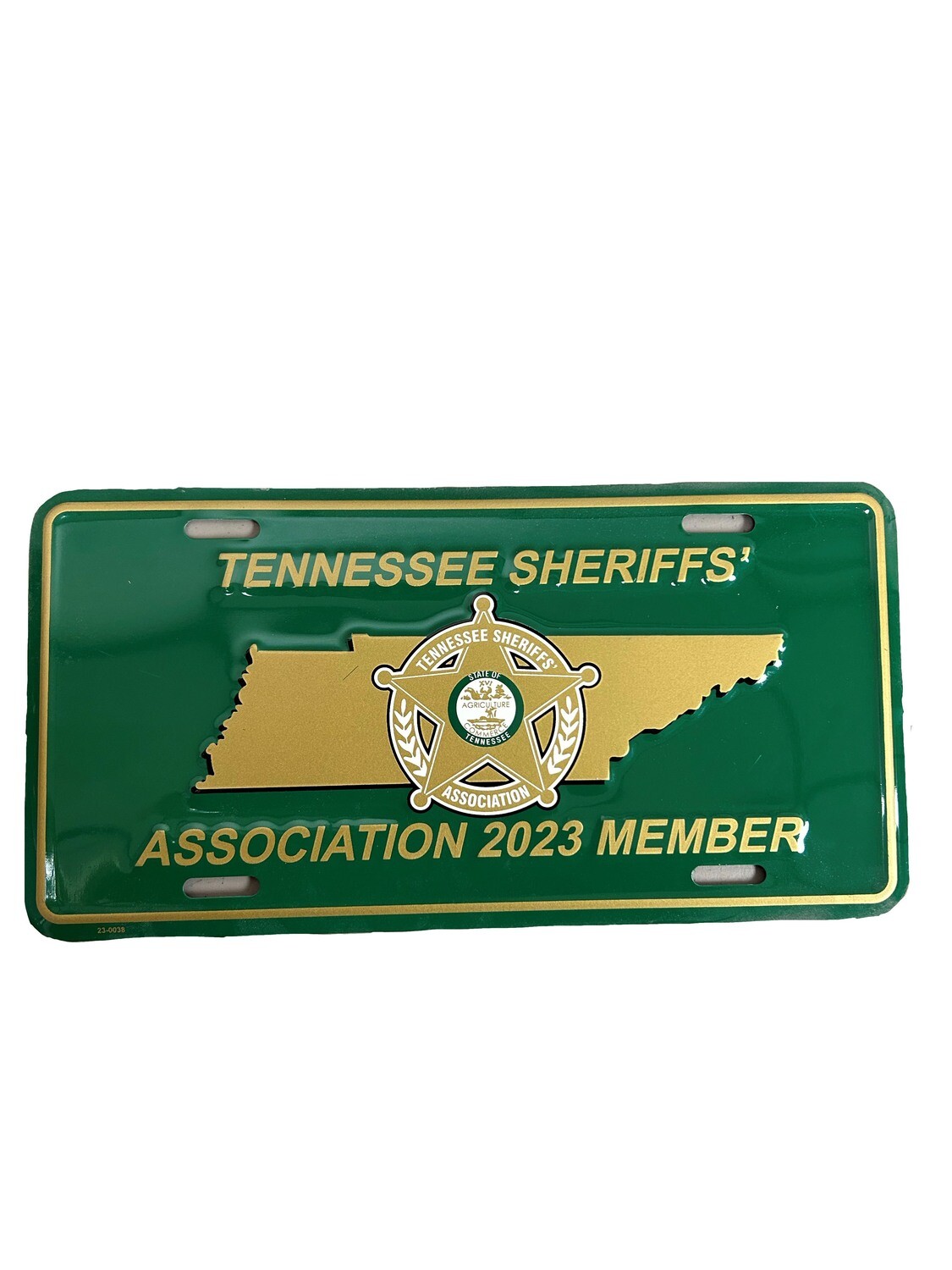 2023 TSA Limited Edition License Plate- Green