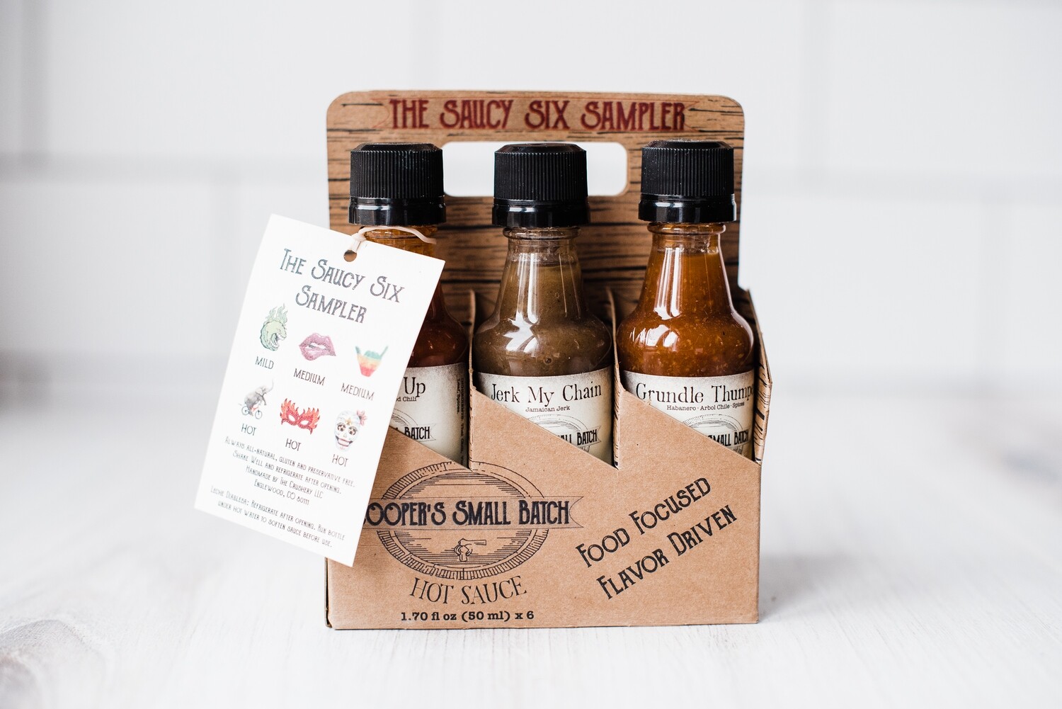 Best Hot Sauce Gift Set: Saucy Six Sampler, Denver, CO
