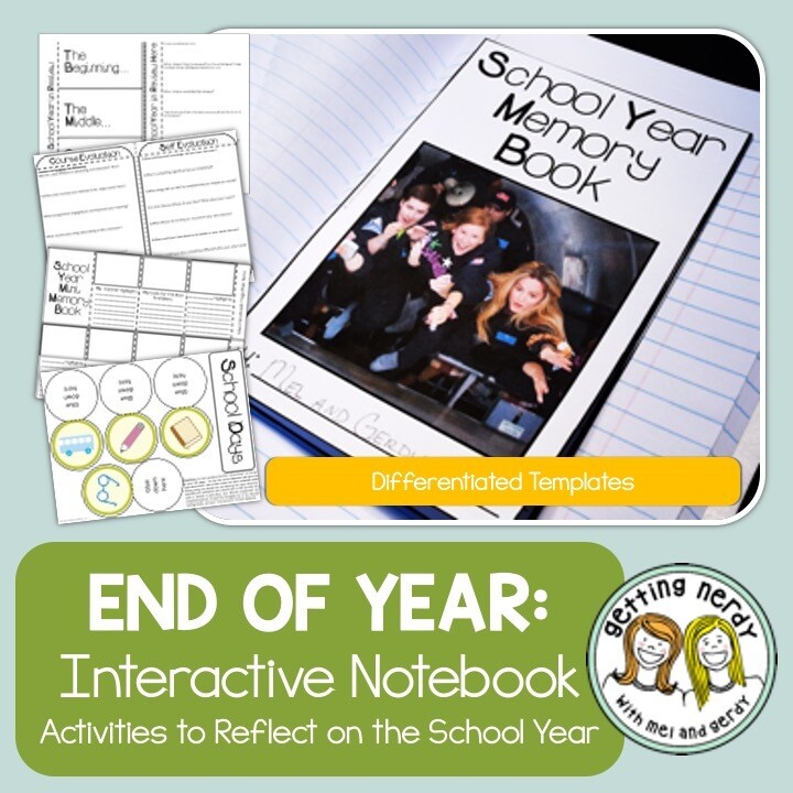 End of Year Interactive Notebook Activities
