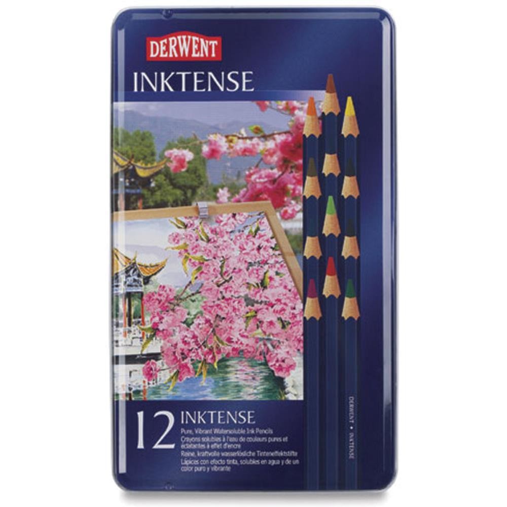 Derwent Inktense Pencils 12/Pkg