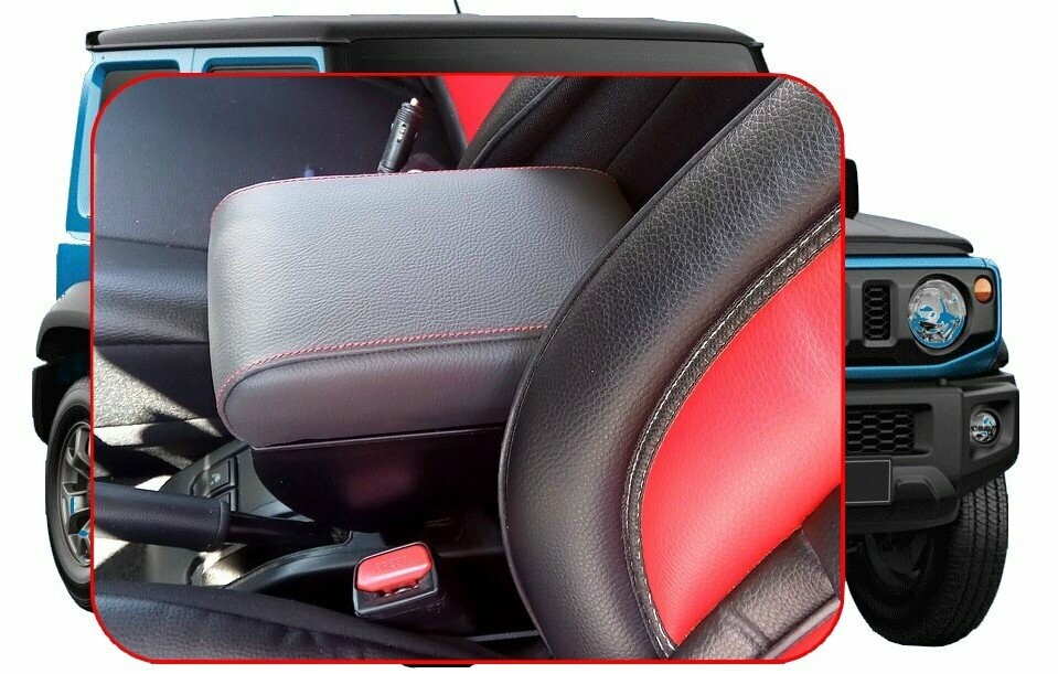 Adjustable armrest with storage for Suzuki Jimny (1998-2018)