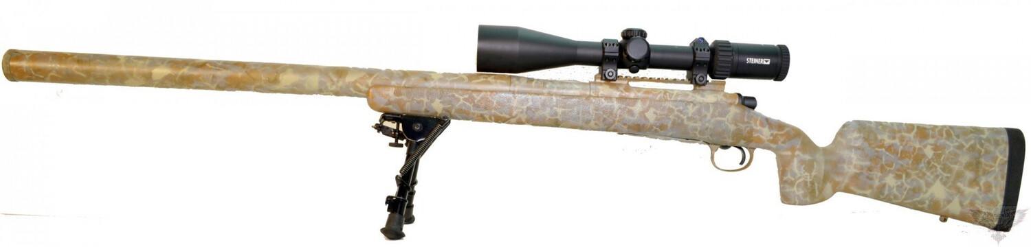 CUSTOM INTEGRALLY SUPPRESSED BOLT ACTION RIFLE