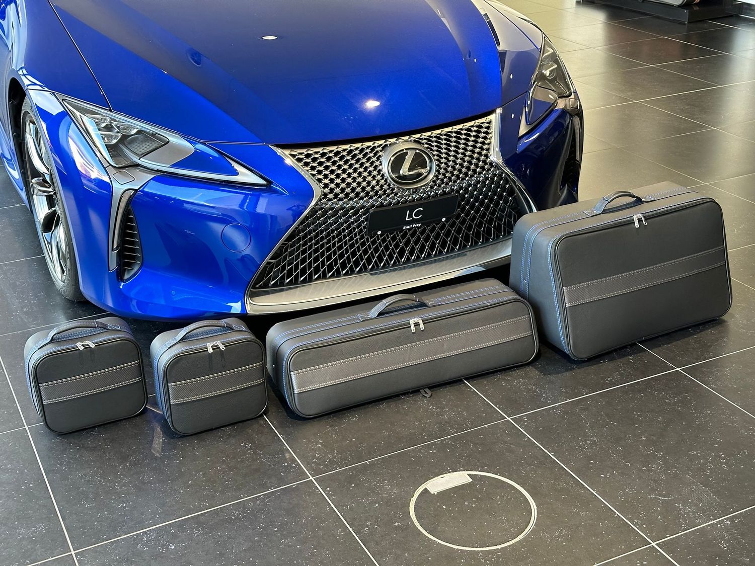 Roadsterbag Lexus LC500 Convertible trunk (4-pcs)
