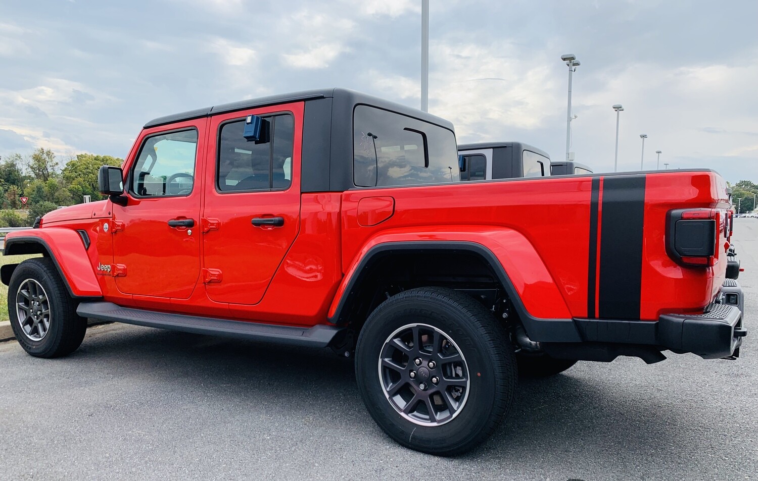 Jeep Gladiator JT Bumble Bee Style Tail Stripe Vinyl Graphics – Vinyl ...