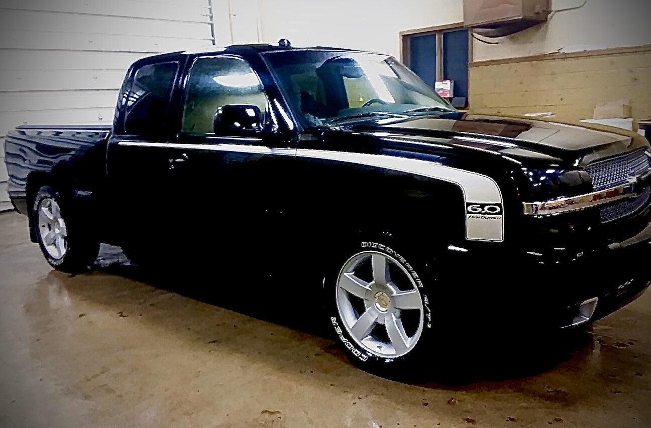 2003-2006 Chevrolet Silverado Camaro SS Style Hockey Stripe Kit – Vinyl ...