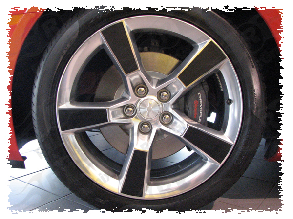 2010 – 2013 Chevrolet Camaro 20″ SS Wheel Spoke Decal kit – Vinyl ...