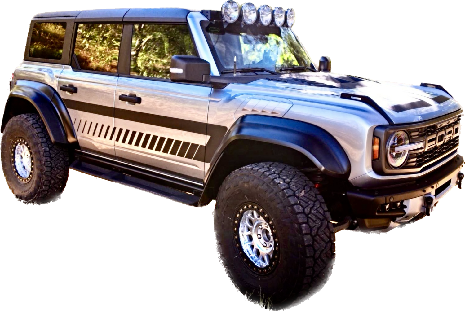 2021 – up Ford Bronco Retro “Explorer” Style Side Graphics Kit – Vinyl ...