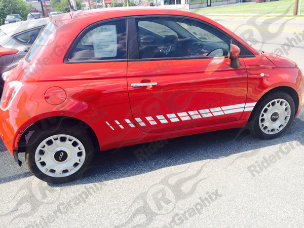 FIAT 500 GRAPHICS – Vinyl Stripes, Decals & Graphics – Rider Graphix