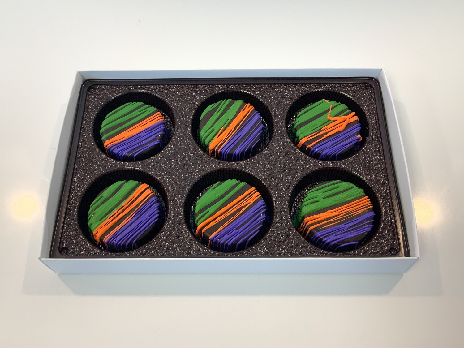 Rainbow Drizzled Chocolate Covered Oreos Forever Sweet
